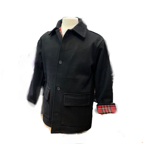 Donkey Jacket with Tartan Lining | Sherry's