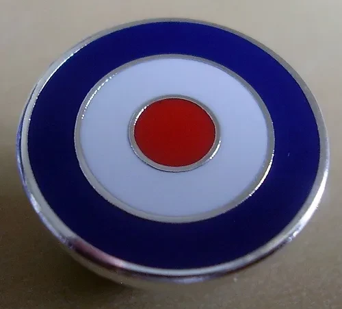Mod Target Pin - 12mm diameter | Sherry's