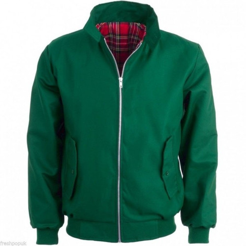 Classic Green Harrington Jacket | Sherry's
