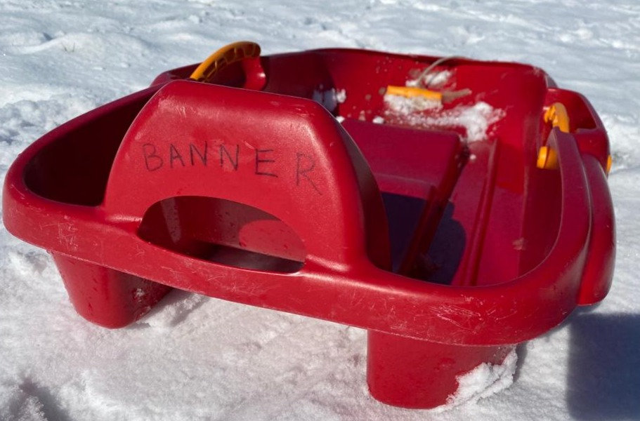 Banner's Red Sled