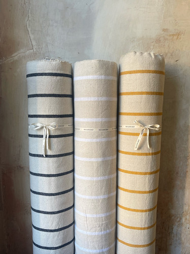 Heavy Weave Cotton - Stripe | THE CLOTH SHOP