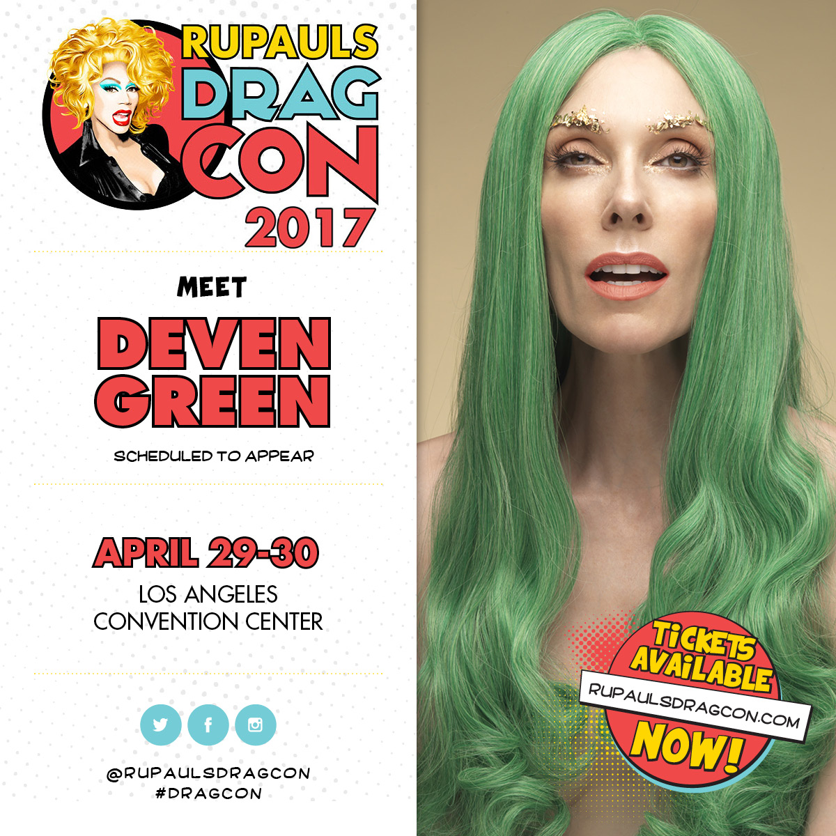 Comedian | Ukulele | Model | Drag | Deven Green