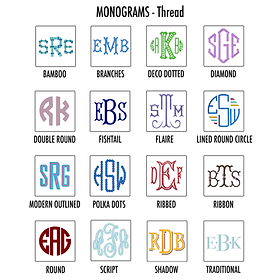 monogram colours