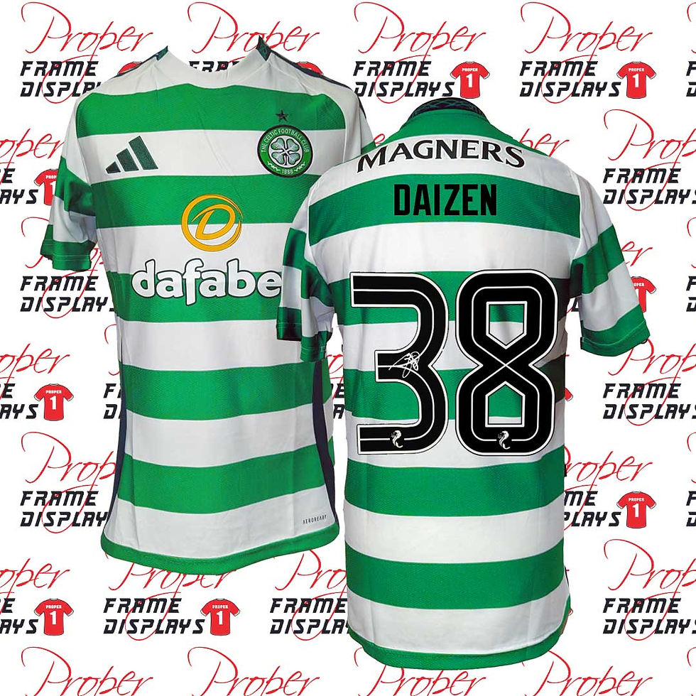 Daizen Maeda signed shirt | ProperFrameDisplays