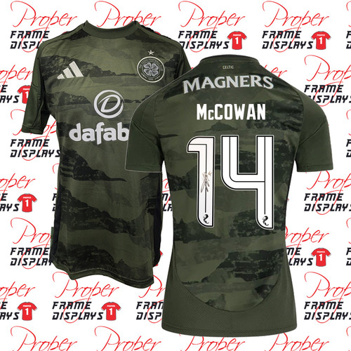 Luke McCowan signed shirt | ProperFrameDisplays