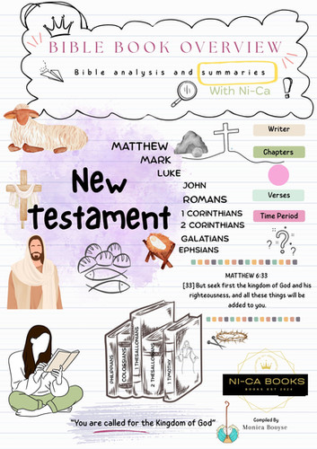 Bible book overview _ old Testament | Ni Ca Books 1