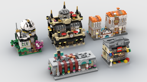 Mini Bricklink Designer Series Collection | Mini Modular Guy