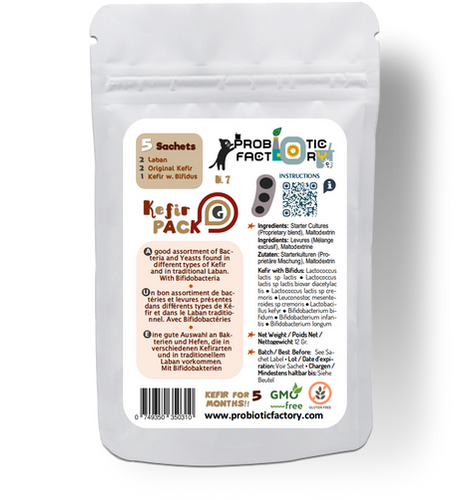 Original kefir, laban and kefir with bifidus pack | Probiotic Factory