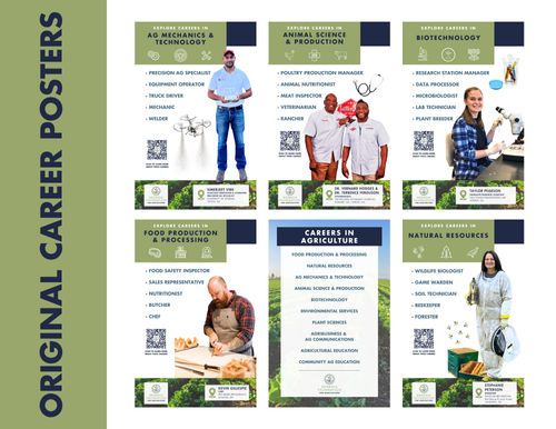 Original AG Career Posters | Ga Foundation for Ag
