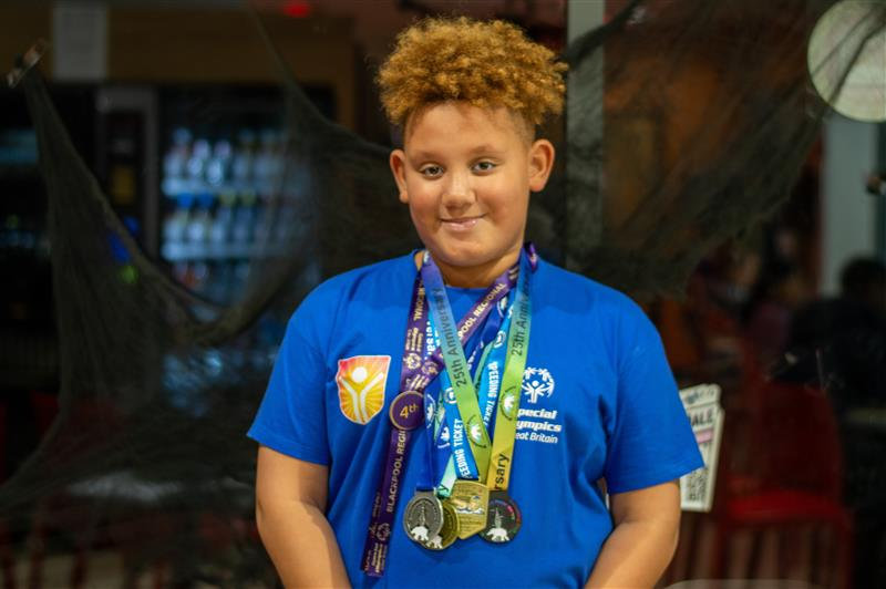 Making waves: Isaac's swimming success