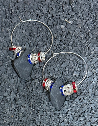 Buffalo Rock Pile ~ Hoop Earrings ~ Large | BUFFALO ROCK PILE