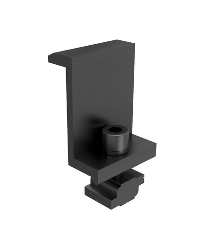Clenergy 35mm End Clamp Black or Silver | Solar | J.A. Russell