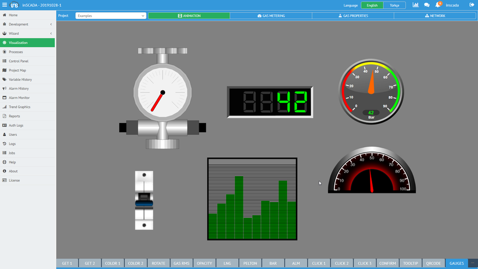 Gallery | Screen Shots | SCADA / IOT Application Development Platform