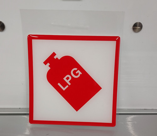 LPG Gas Sticker | Broadway3