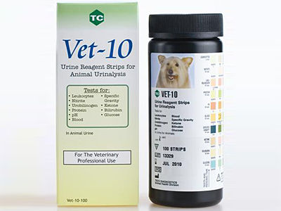 Veterinary Urine Reagent Strip 10