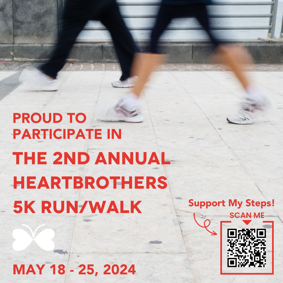 2nd Annual Virtual 5K Run/Walk | The HeartBrothers