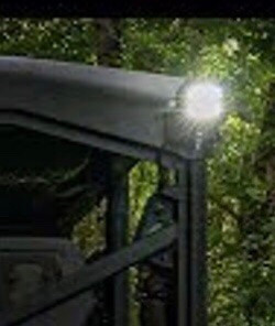 Polaris Ranger Rear Cab mounted led cube light kit Rear Facing ...