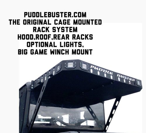 Puddle Buster Cargo Rack system CanAm , Polaris ,Kawasaki , Honda ...