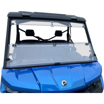 Canam Defender DeluxeFull Folding Windshield | puddlebuster