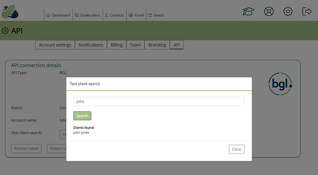 Setup Bgl Api At Inherit Australia Inherit Australia Solving Estate
