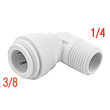 3/8" Filter Elbow 3/8" QF X 1/4" T | slyenterprises