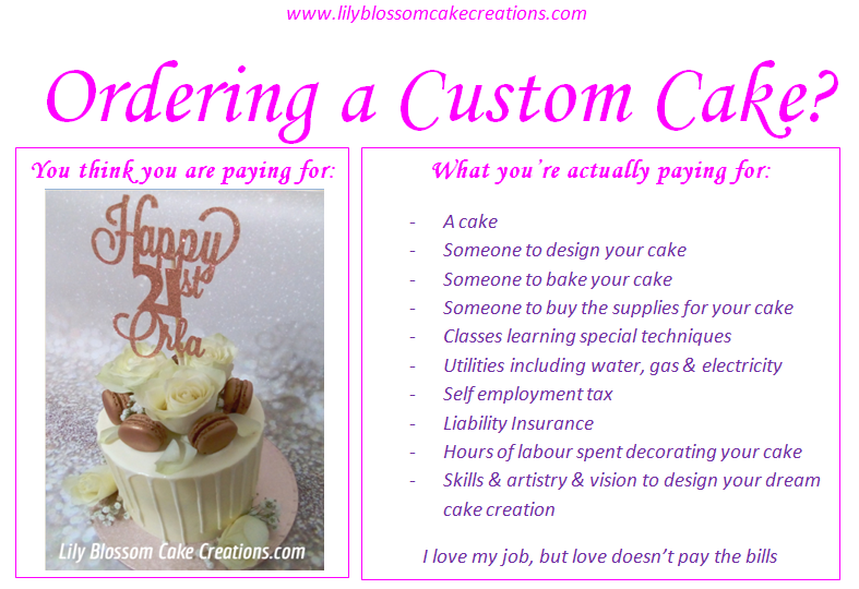 Ordering a Custom Cake?
