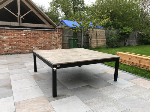 Off-The-Shelf 2.0m Square Prosecco Patio Table | TheTableGuy