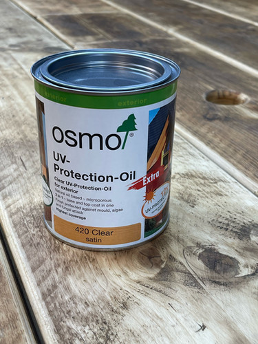 Osmo Natural Oil Woodstain - 750ml | TheTableGuy
