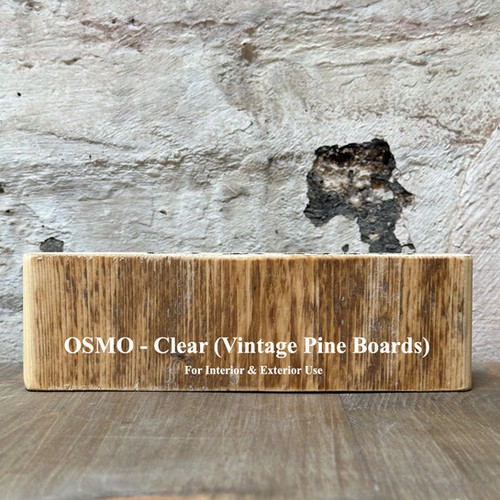 OSMO Clear (Vintage Pine Boards) - Sample | TheTableGuy