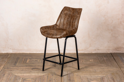 Faux Suede Bar Stools | TheTableGuy