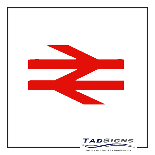 British Railways Double Arrow Logo | Tadsigns