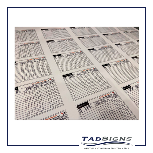 Electrical: Circuit Detail Labels 150mm x 110mm | Tadsigns