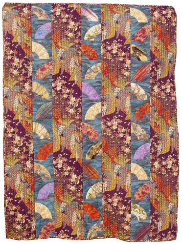 Japanese Fans PDF strippy quilt pattern | susanbriscoe