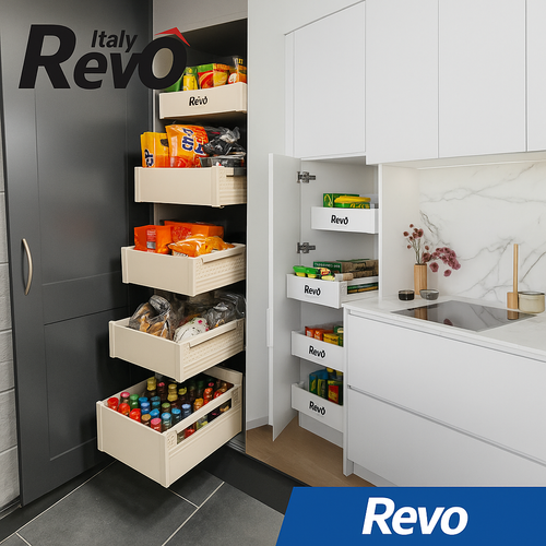 Revo Italy Space Tower – Premium Inner Drawer Pantry System | Revo ...