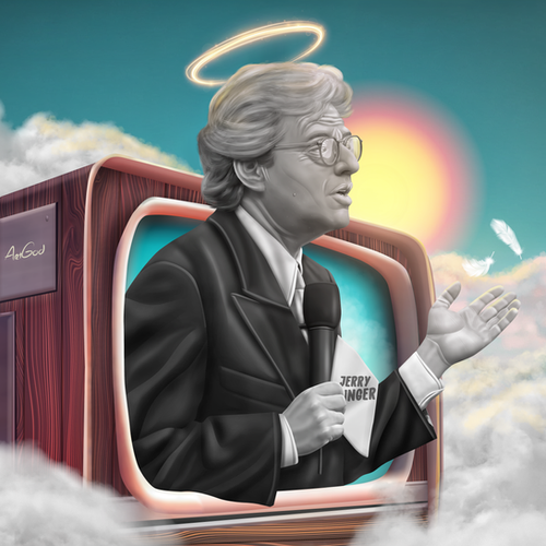 Jerry Springer Canvas | ArtGod