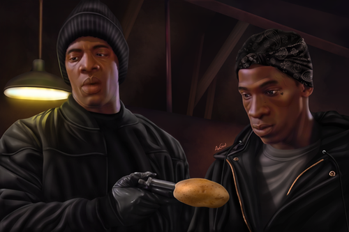 Og Bobby Johnson & Ray Ray Canvas | ArtGod