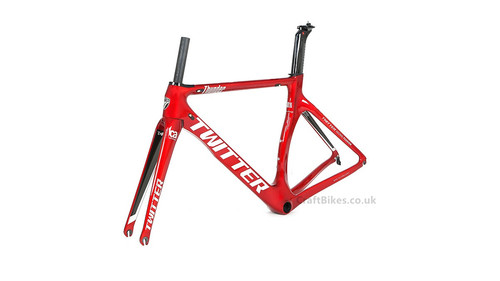 Frameset - Full Carbon Road Bike Rim Brake Aero Design Concealed Cable ...