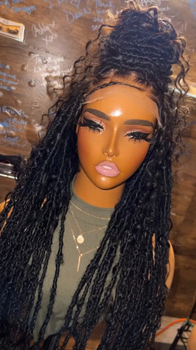 Glueless Boho Faux Loc 6x6 Lace Closure Unit | My Site