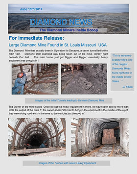 inside diamond mines