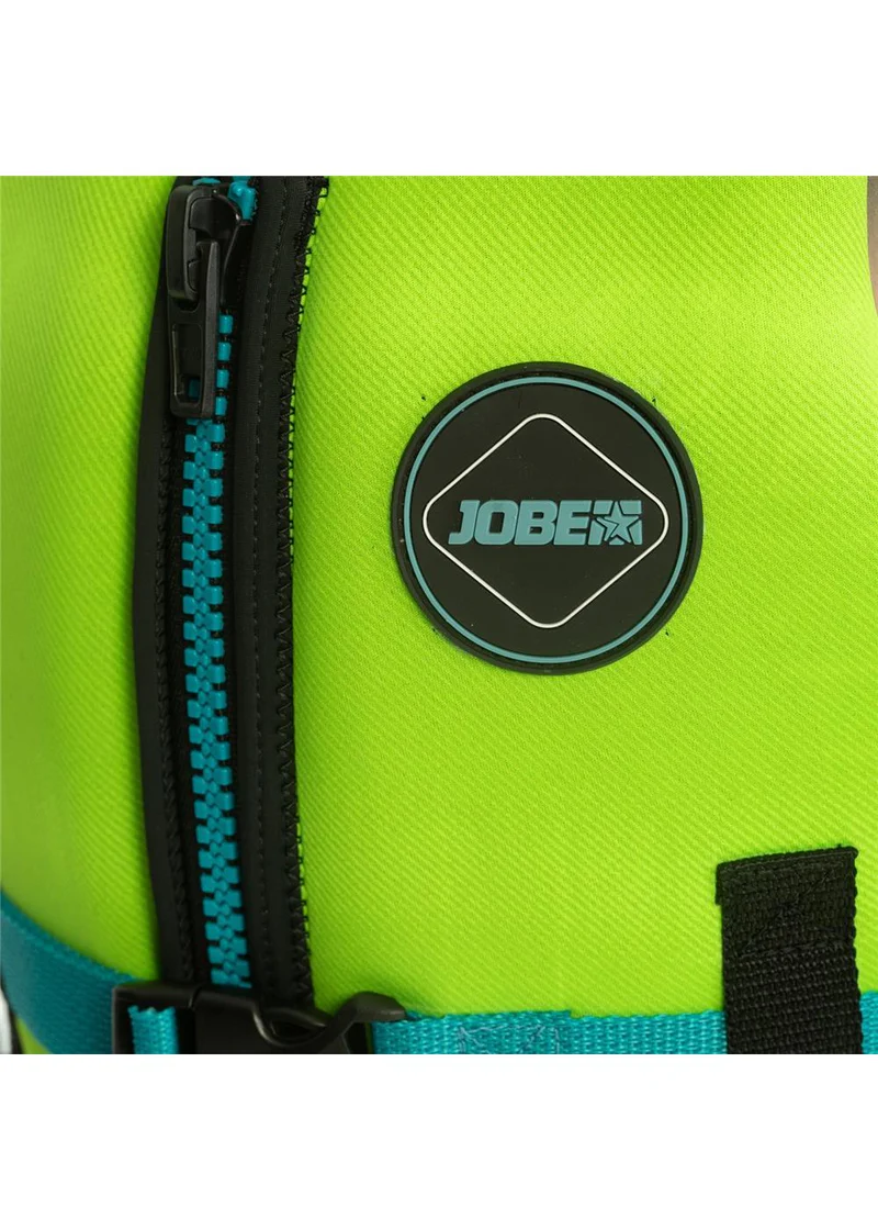 Jobe Neoprene Kids life Jacket Lime Green | Boatlife Boat Club