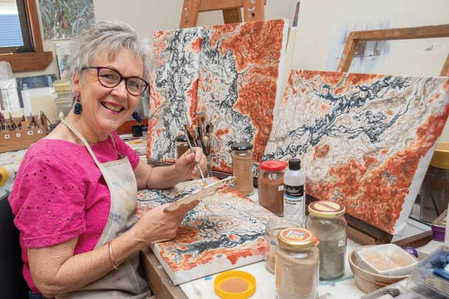 Back O’Bourke art exhibition out of this world