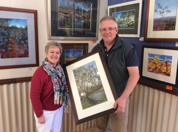 Prime Minister inspired by Bourke Art
