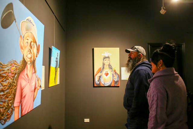 Bald Archy exhibition a big hit at Bre
