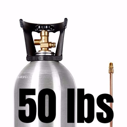 50 lb. Gas Cylinder (Siphon) | co2masters