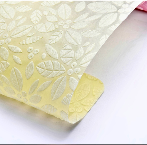 Elliptical Flower Wrap Lemon | Offshore Florist Supplies