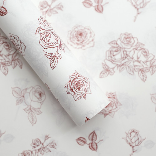 Forever Rose Flower Wrap Red | Offshore Florist Supplies