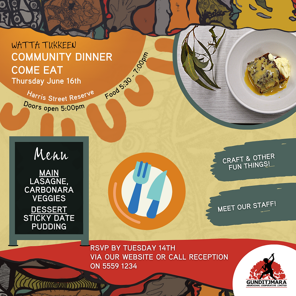 June Community Dinner!