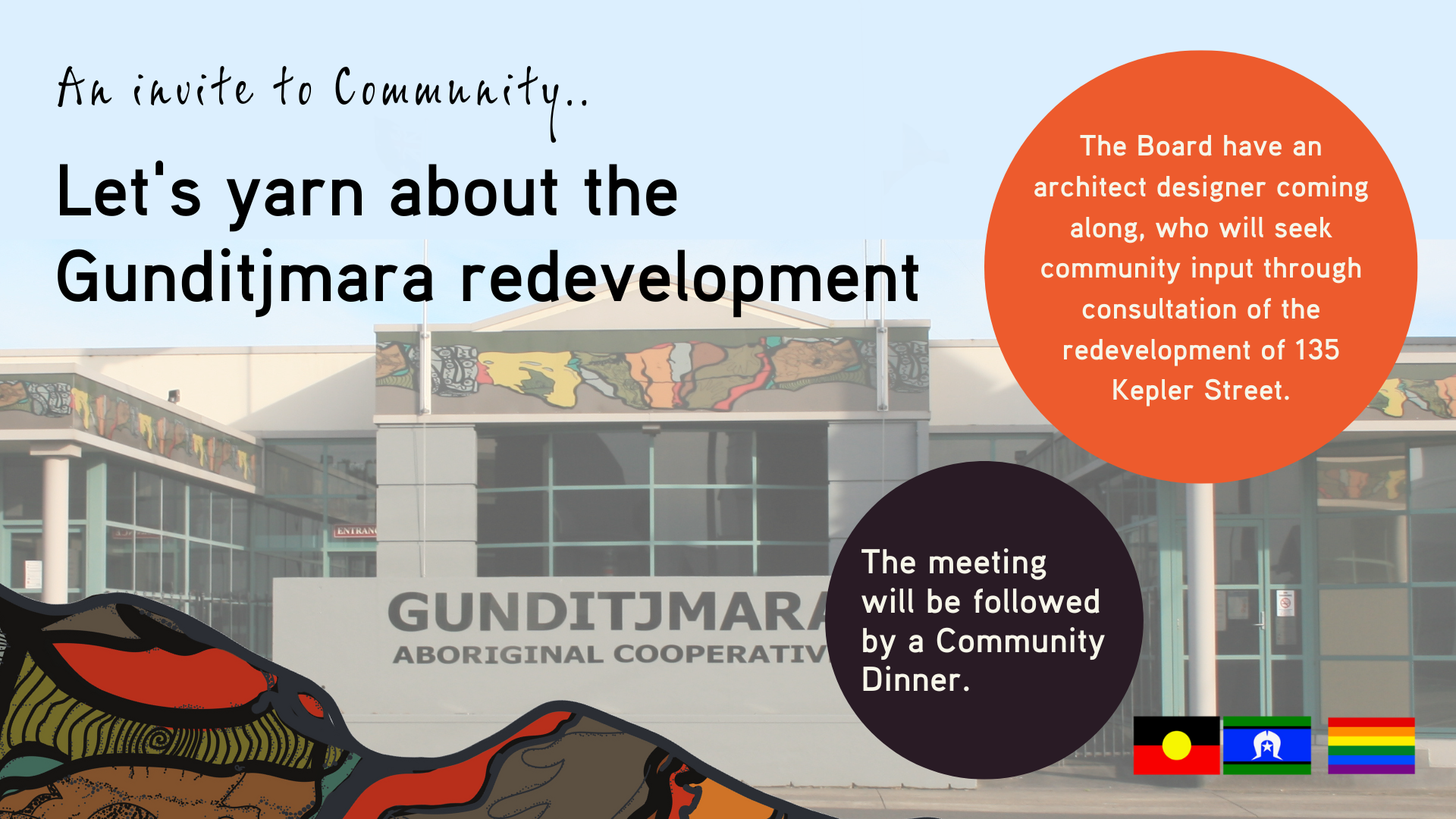 Community Consultation - Kepler Street Redevelopment | Gunditjmara