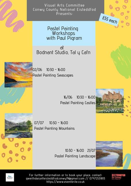 Painting Courses | Bodnant ART Studio | Wales