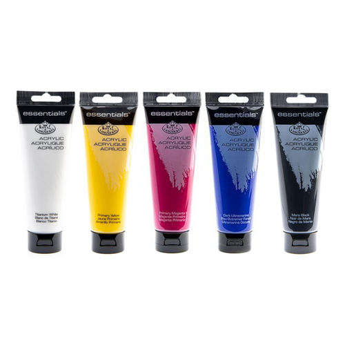 Acrylic Paint Set (120ml x 5) | The Paint Along Lady